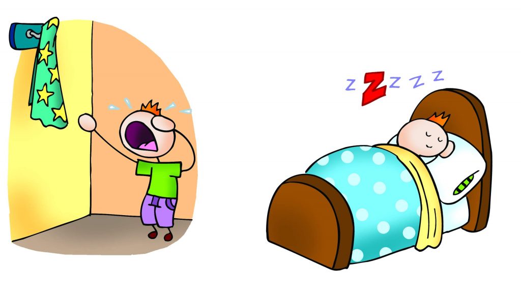 Rutinas antes de dormir para niños con tea